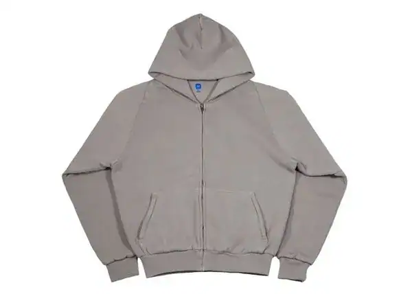 トップス Yeezy x Gap Unreleased Zip Sweat Hoodie Yeezy X Gap Unreleased Zip Hoodie - Light Gray | Editorialist
